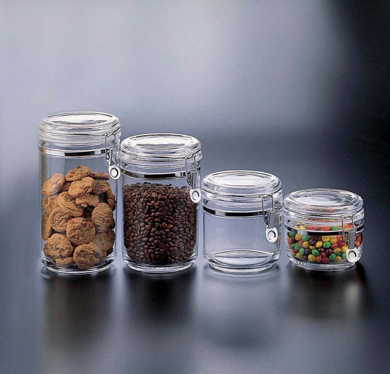 Personalized Air Tight Acrylic Treat Canister - Etsy