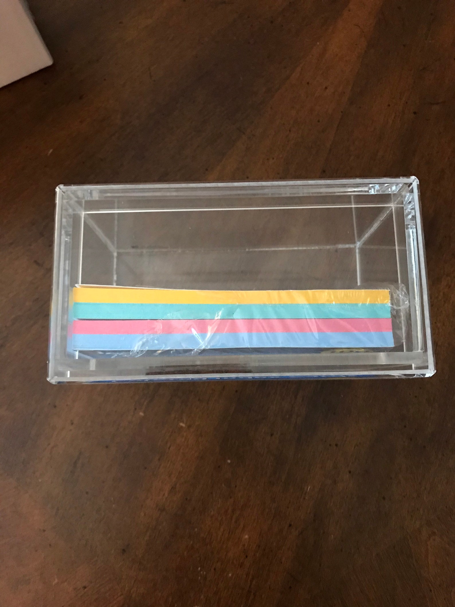 Beautiful Monogrammed Acrylic Box With Lid Hinged Lid or - Etsy