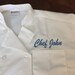 MONOGRAMMED Chef Jacket in Any Font - Etsy