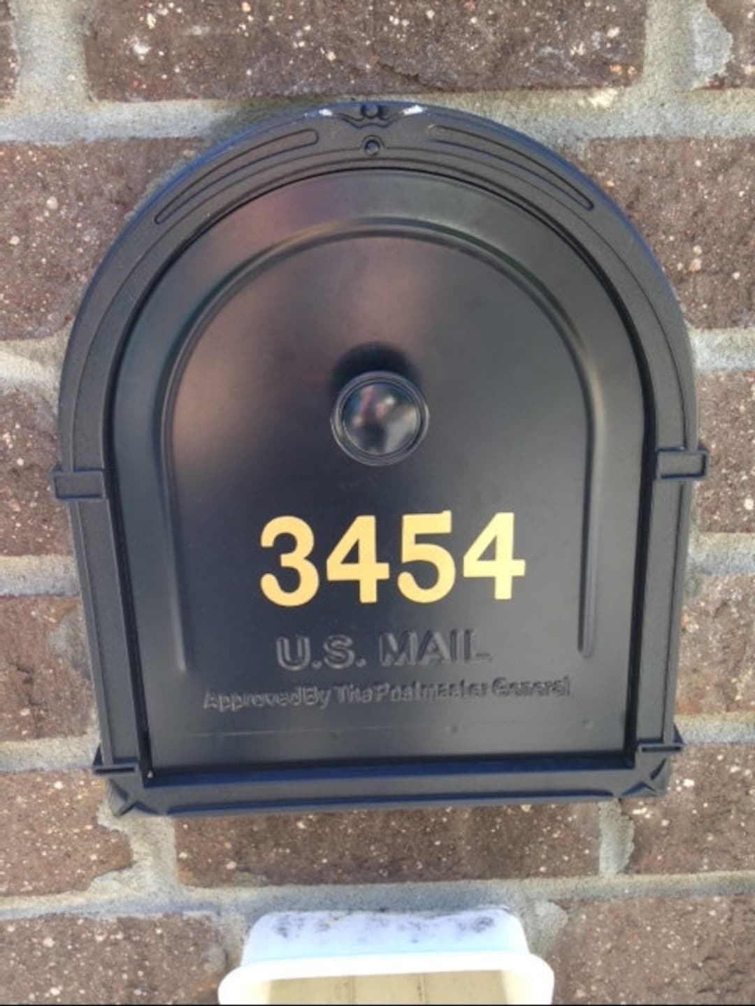 Mailbox DECAL Free Shipping Monogram Waterproof Vinyl Decals for Your ...