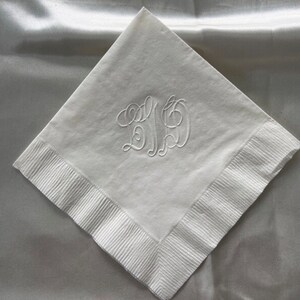 100 Beautiful Embossed Napkins Very Elegant - Etsy