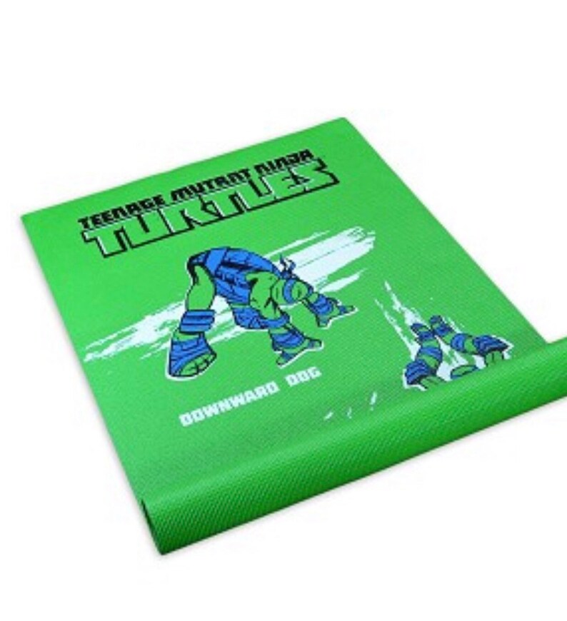 Sale KIDS Teenage Mutant Ninja Turtles Yoga Mat - Etsy