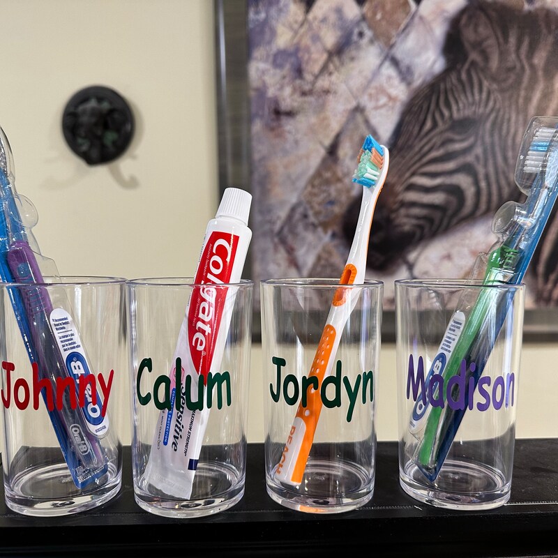 Personalized Name Cups - Etsy