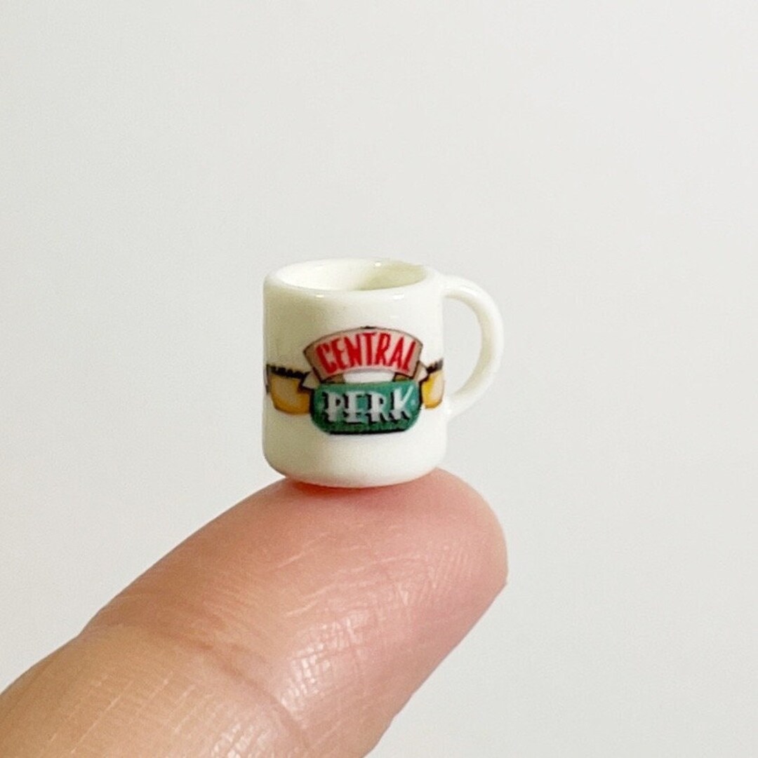 1:12 Scale Miniature Mug Mini Mug Club FRIENDS Central - Etsy