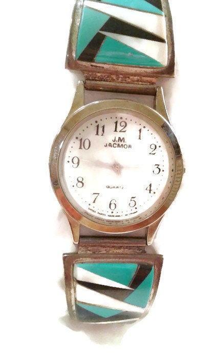 Watch Band-zuni SIGNED NATIVE American - Etsy