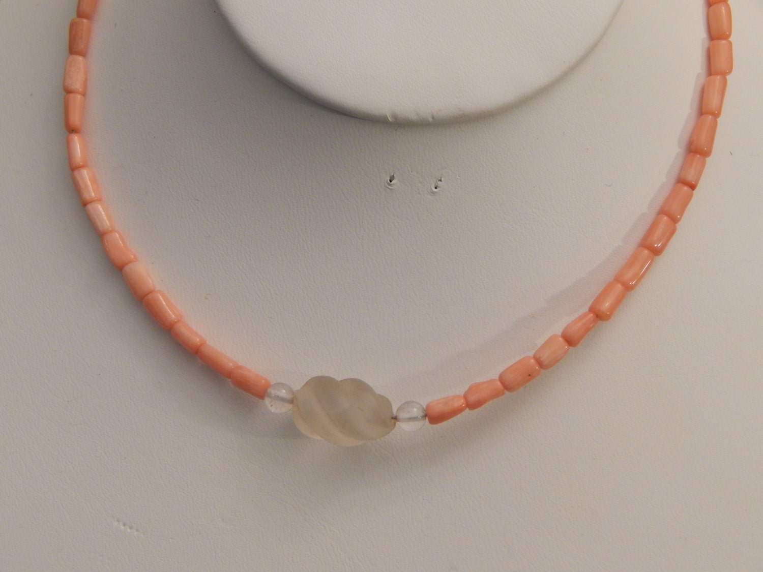 GENUINE CORAL NECKLACE - Etsy