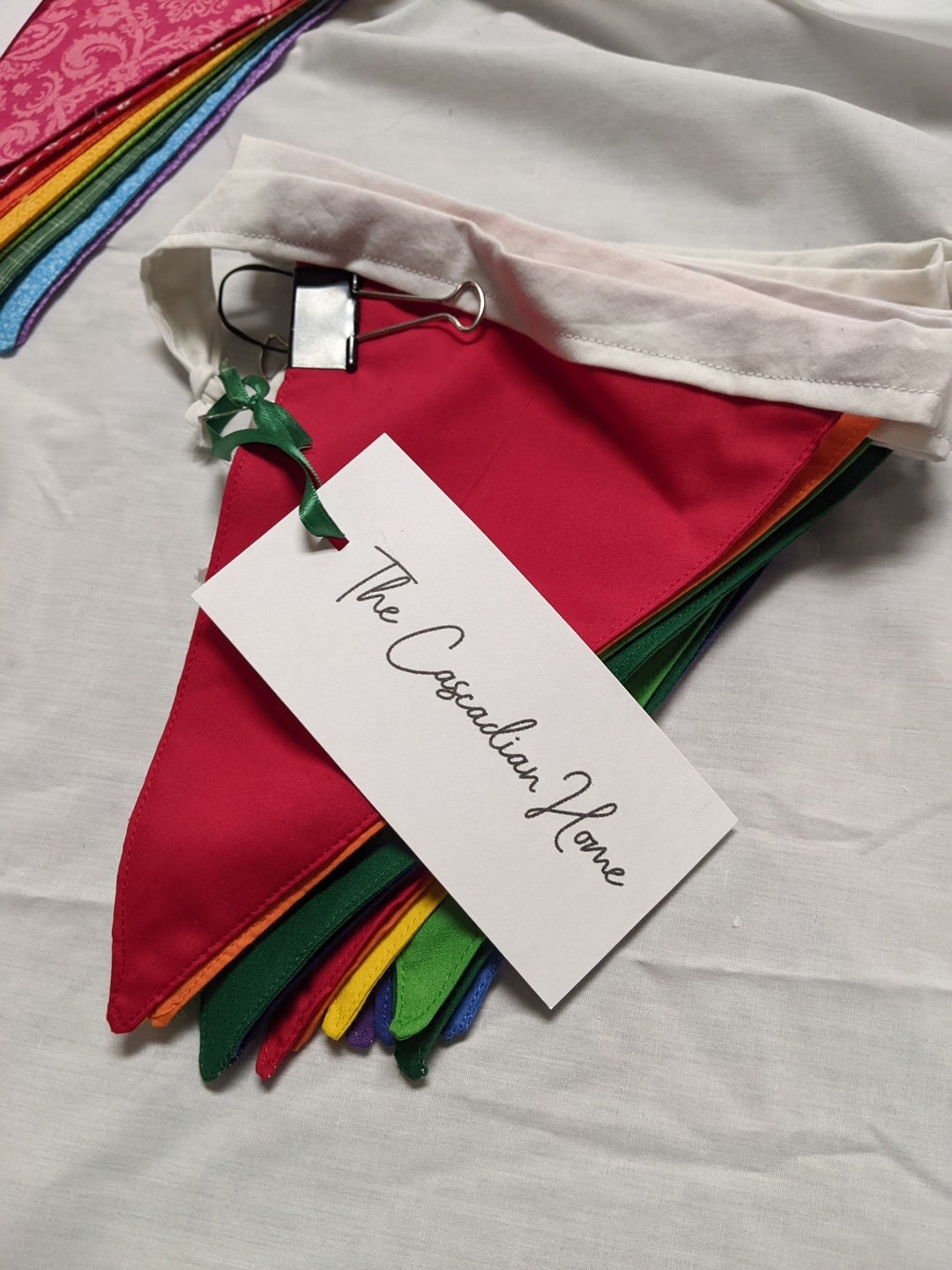 LGBTQ+ Bunting, Multiple Flags, Eco Friendly Party Supplies, Upcycled ...
