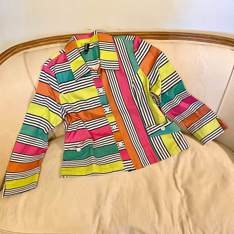 Multi Colored Coat - Etsy