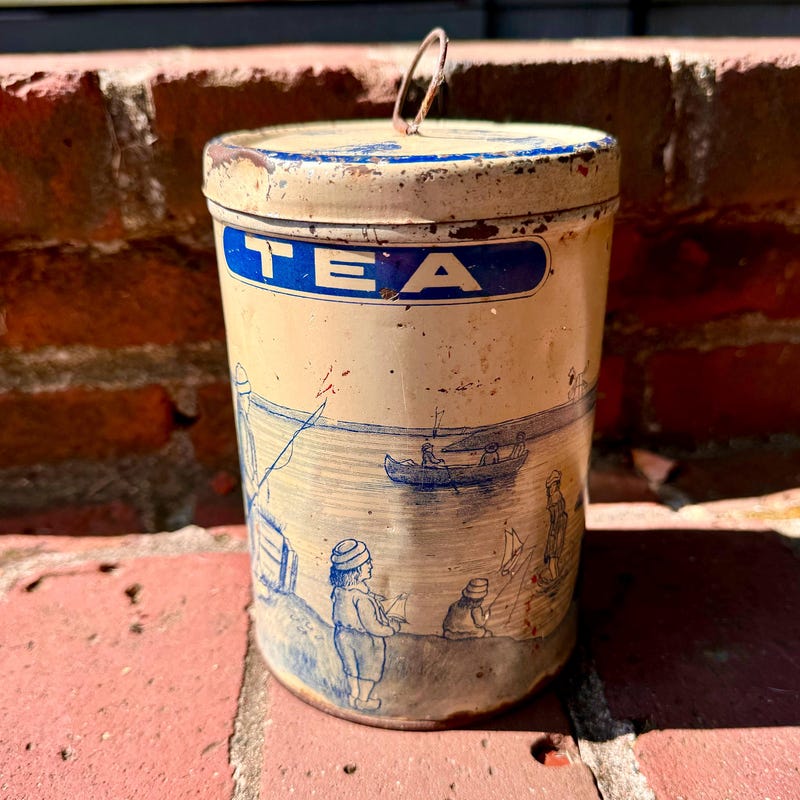 Tea Canister - Etsy
