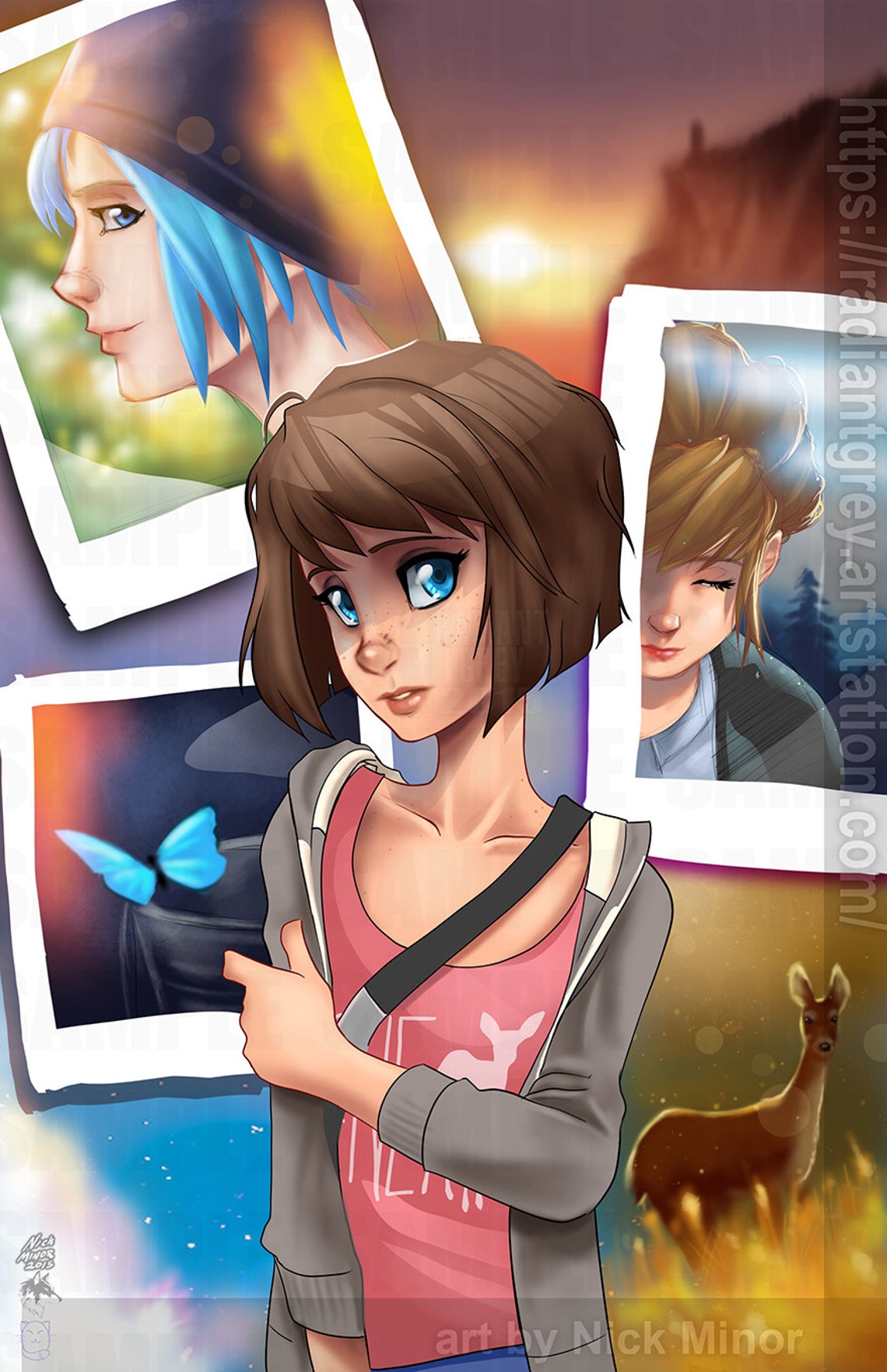 Life is Strange Poster Print Wall Art Decor Fanart Videogames - Etsy