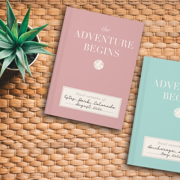 Travel Memory Book - Etsy