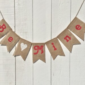 Be Mine Banner, Valentines Day Decor, Valentines Banner, Valentines Day ...