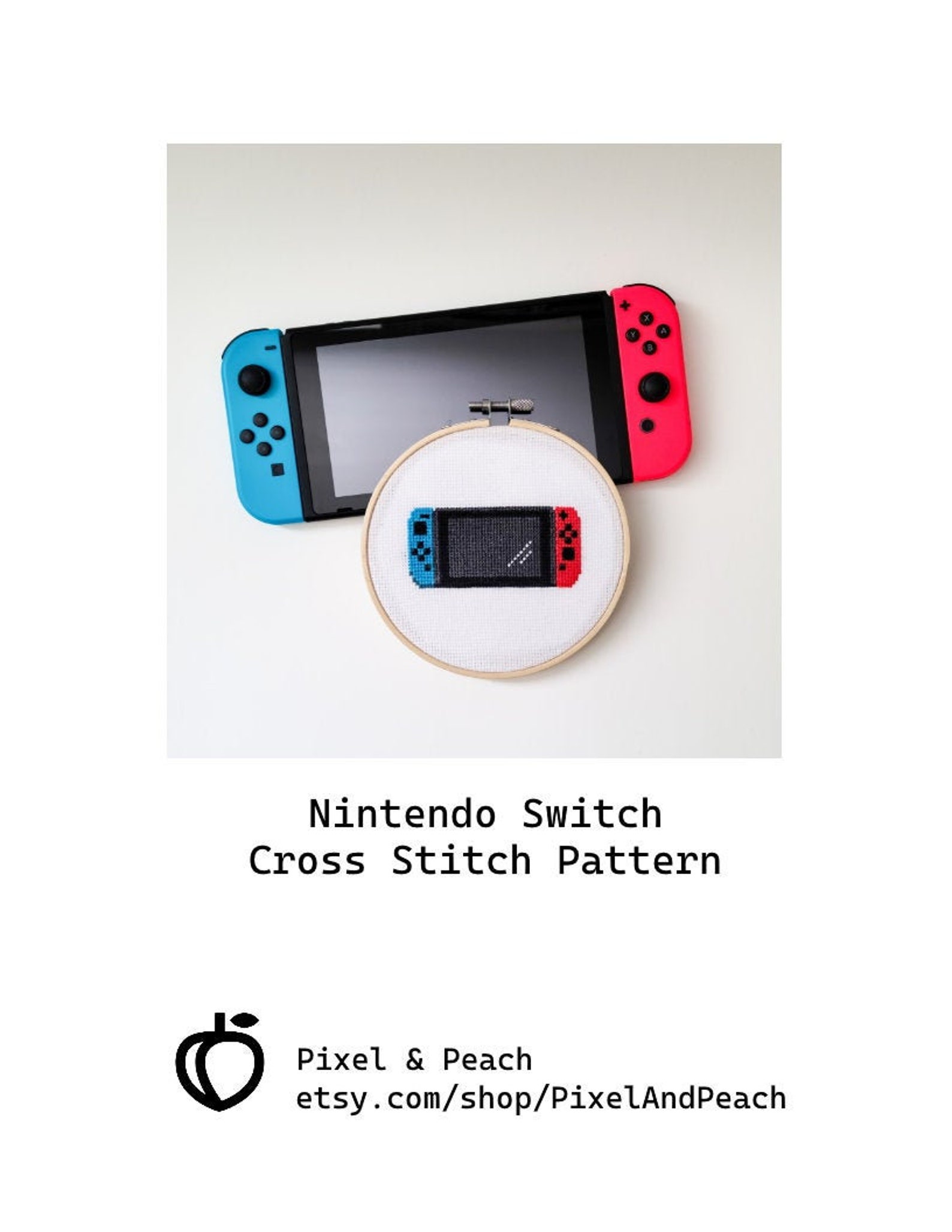 Nintendo Switch Cross Stitch Pattern Digital Download - Etsy España