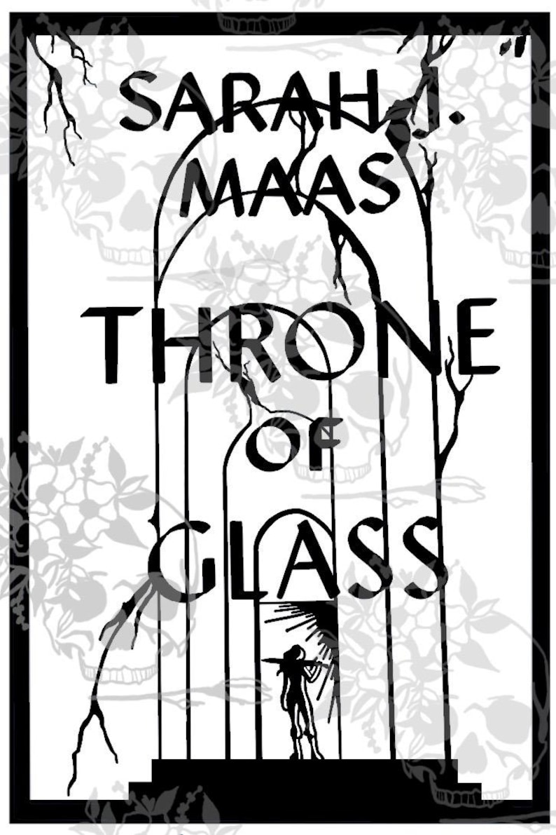 Throne of Glass - Book 2 - Cover Design - Etsy