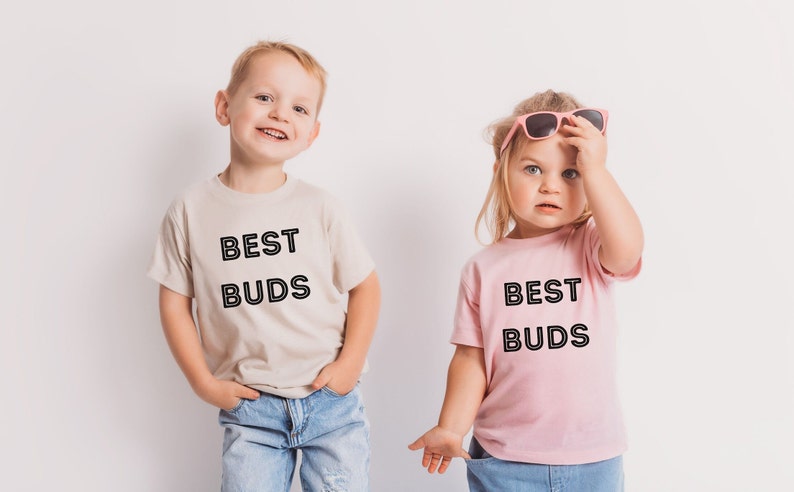 Best Buds SVG and PNG Design Best Friends SVG Cute Shirt - Etsy