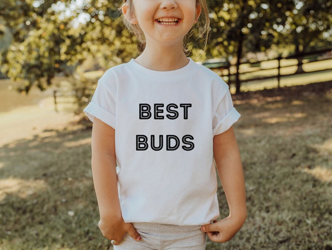 Best Buds SVG and PNG Design, Best Friends SVG, Cute Shirt Design ...