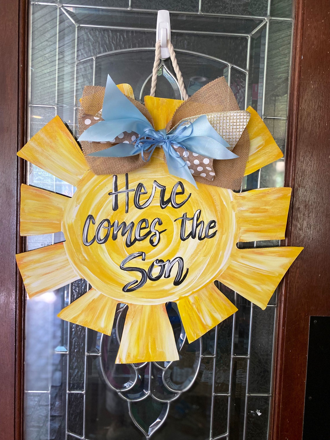 Sunny Day Sun Door Hanger - Etsy