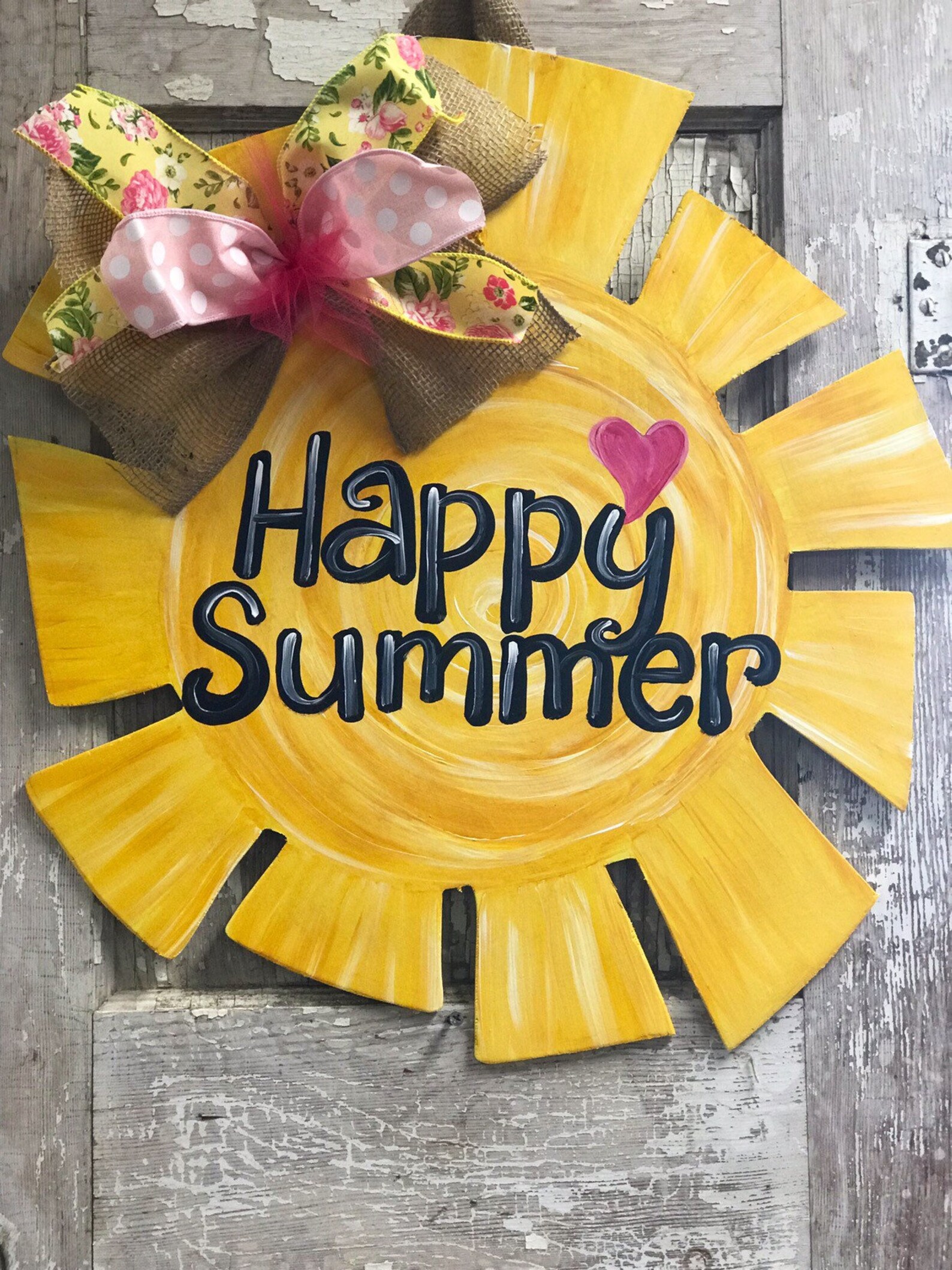 Sunny Day Sun Door Hanger - Etsy