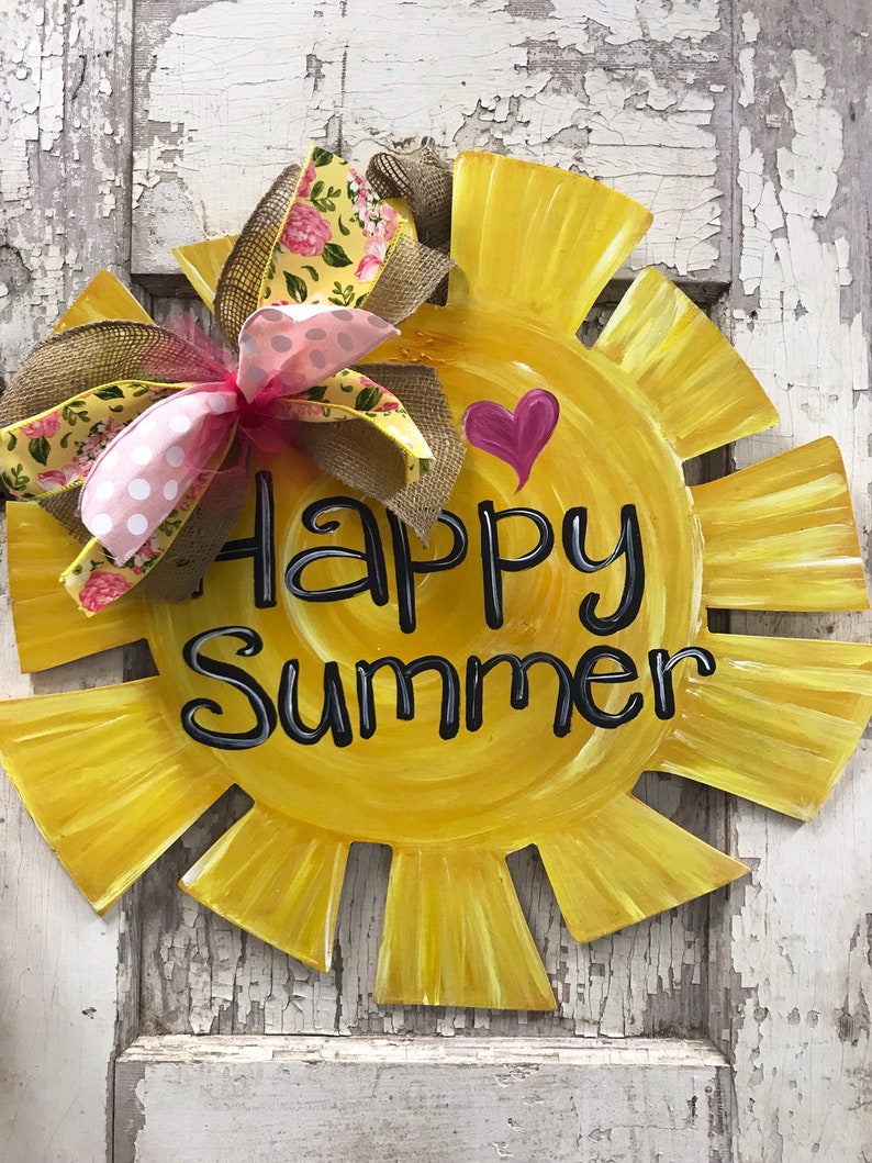 Sunny Day Sun Door Hanger - Etsy