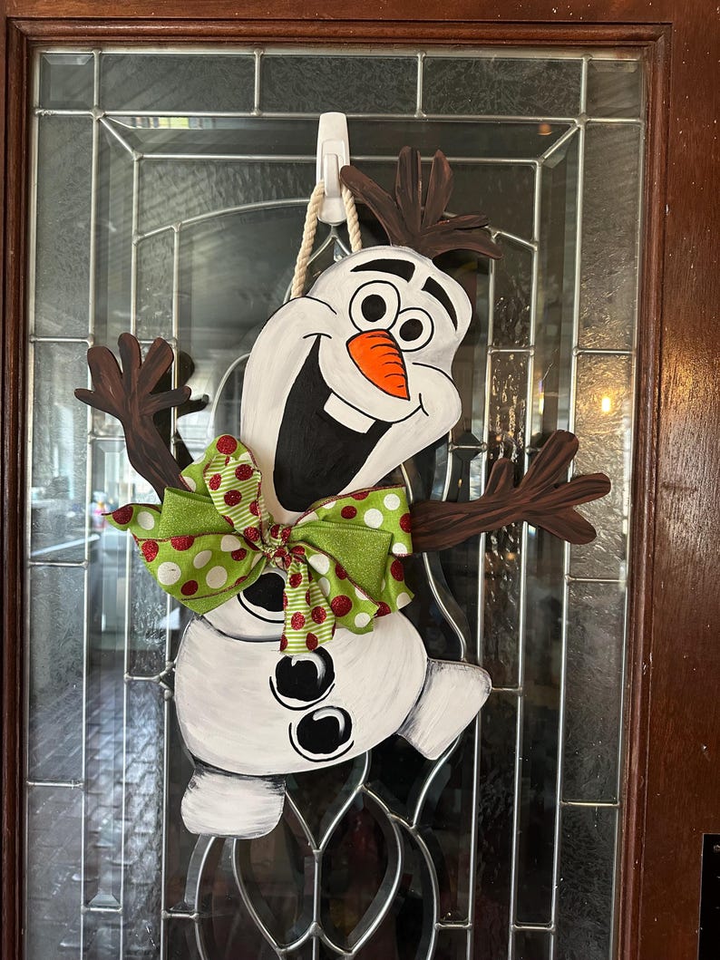 Olaf Door Hanger! - Etsy