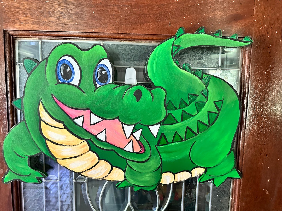 Gator Door Hanger And/or School Mascot - Etsy