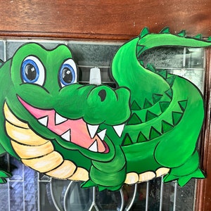 Gator Door Hanger And/or School Mascot - Etsy