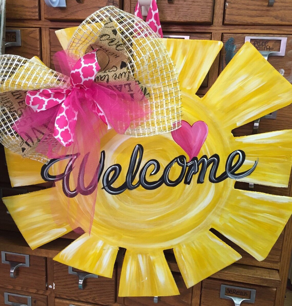 Sunny Day Sun Door Hanger - Etsy