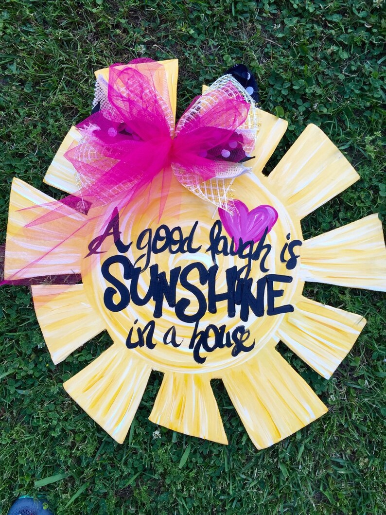 Sunny Day Sun Door Hanger - Etsy