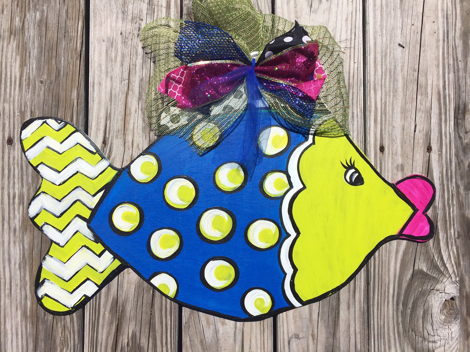 Fish Door Hanger | Etsy