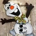 Olaf Door Hanger! - Etsy