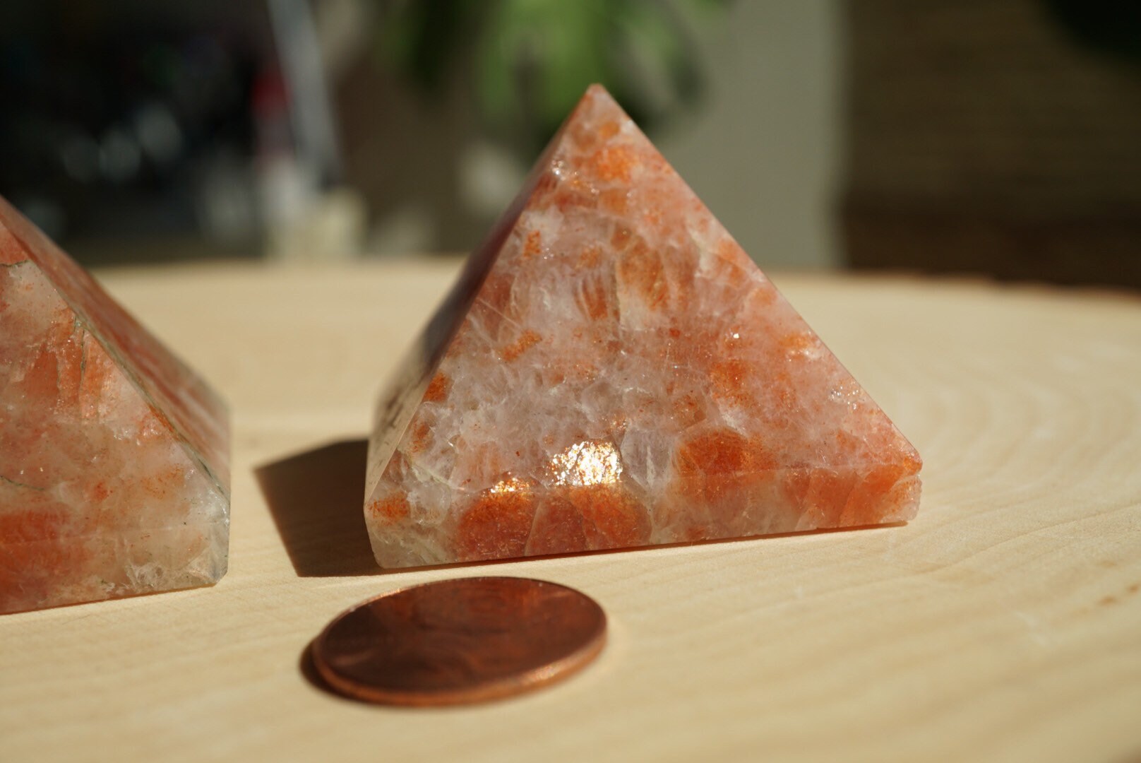 Sunstone Pyramid for Good Luck and Creativity/from | Etsy