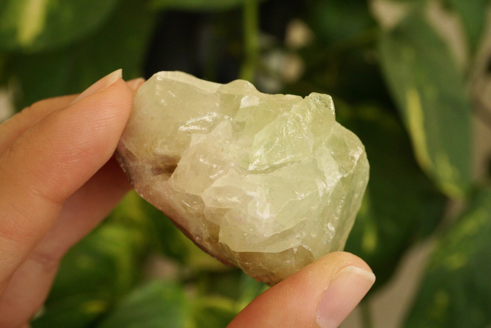 Green Calcite Raw calcite crystals for confidence Mexican | Etsy