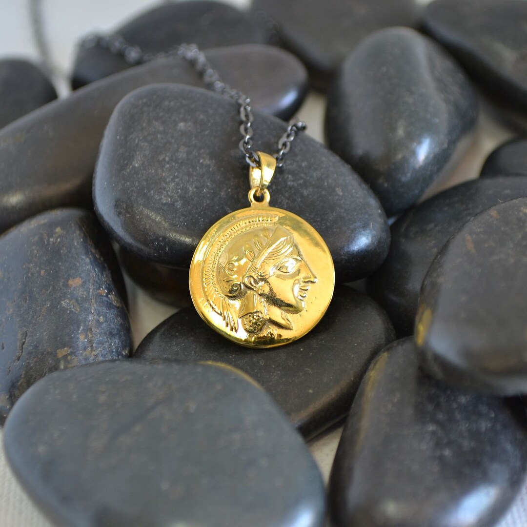 Tetradrachmon in Sterling Silver by Antonis Xenakis / Greek/ Ancient ...