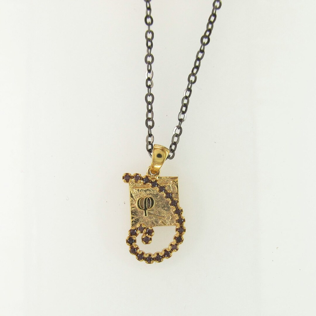 Golden Ratio Pendant by Antonis Xenakis / Fibonacci / Math / Math Art ...