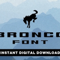 Bronco 2-door (2021) Silhouette Vector File - Etsy