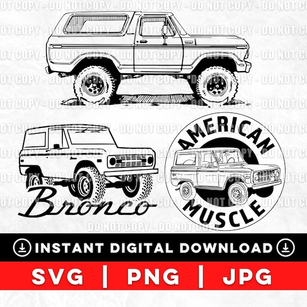 Bronco - Etsy