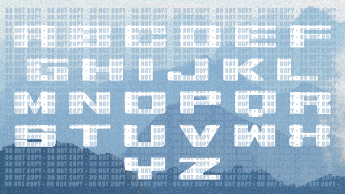 FORD BRONCO Font - Modern Font, Branding Font, Fonts for Cricut ...