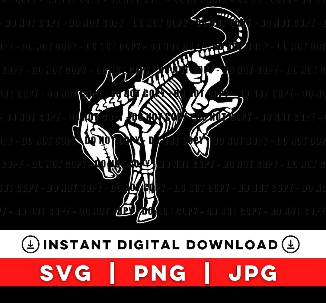 Ford Bronco Skeleton SVG PNG JPG Cricut Silhouette Cut Files - Etsy Canada