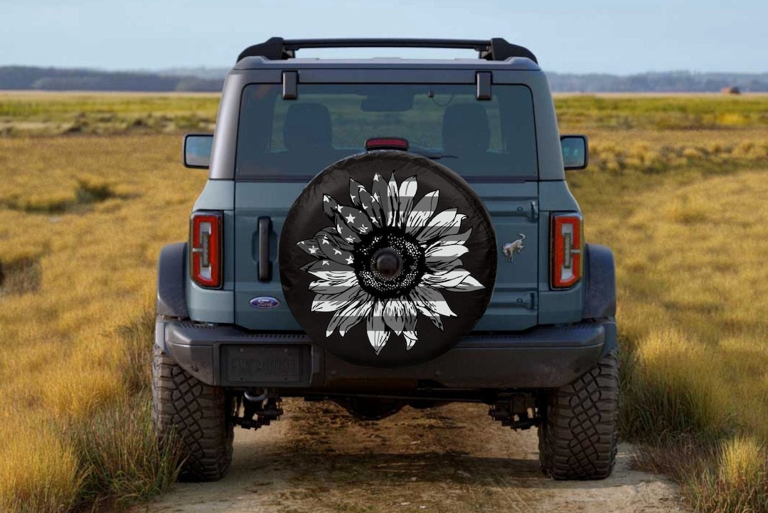 Ford Bronco Flower SPARE TIRE COVER Ford Bronco Accessories - Etsy