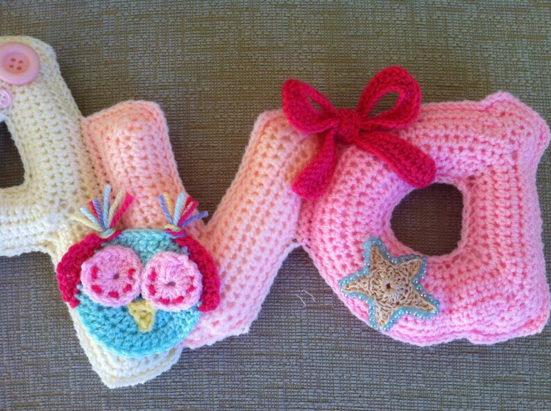 Crochet Name Banners -personalised for You - Etsy