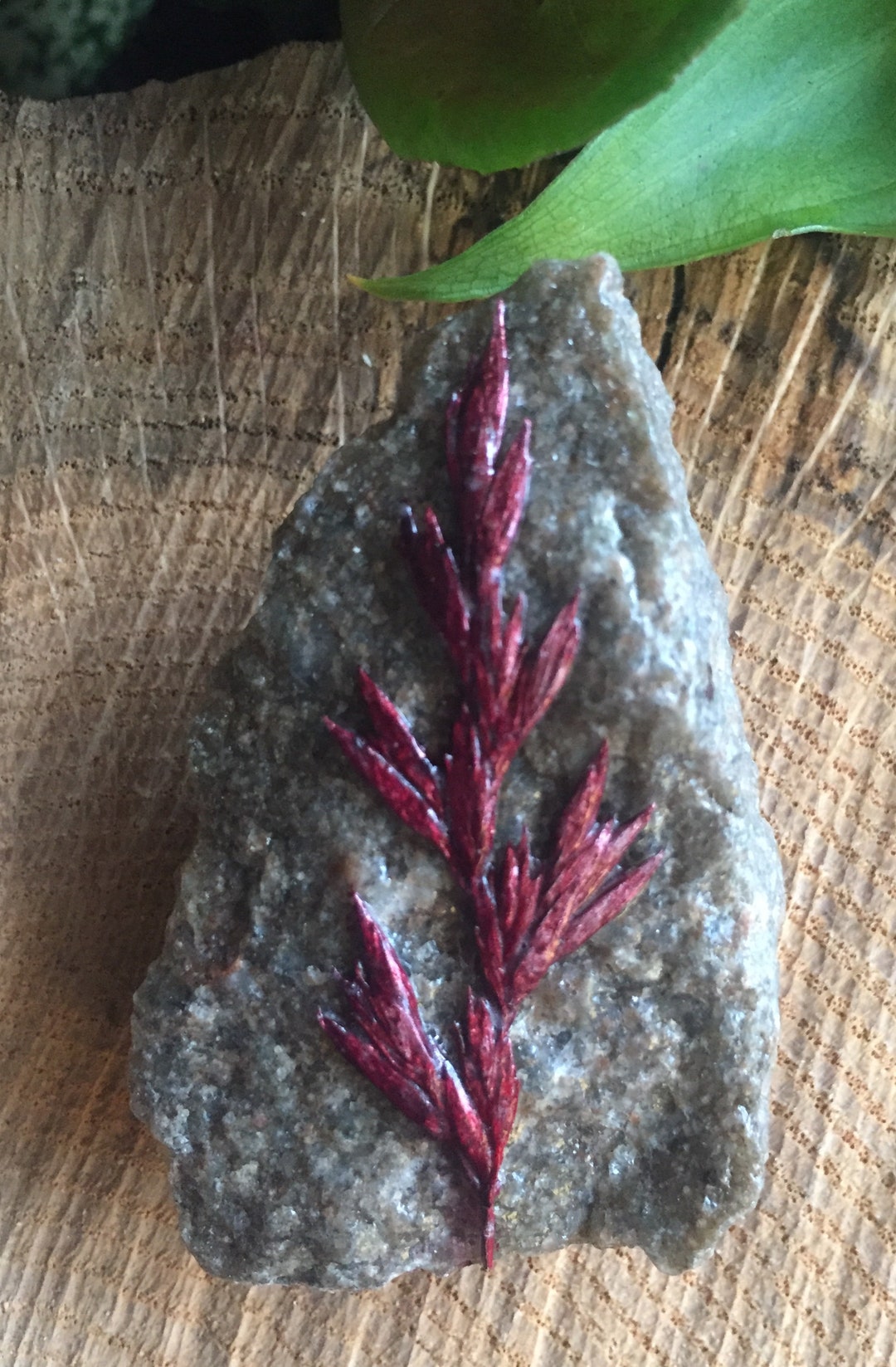 Hand Painted Rock Refrigerator Magnet. - Etsy