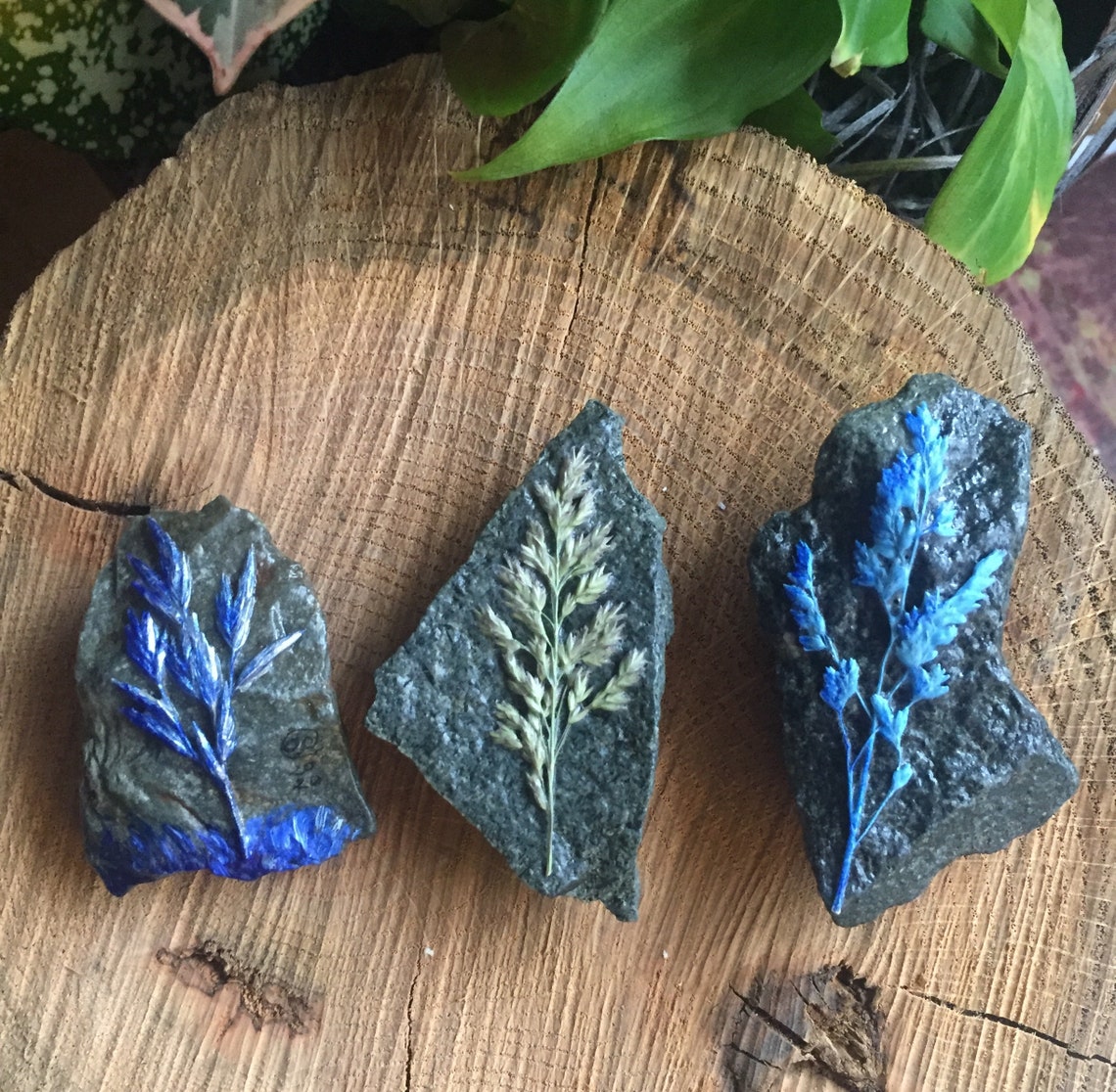 Hand Painted Rock Refrigerator Magnet - Etsy