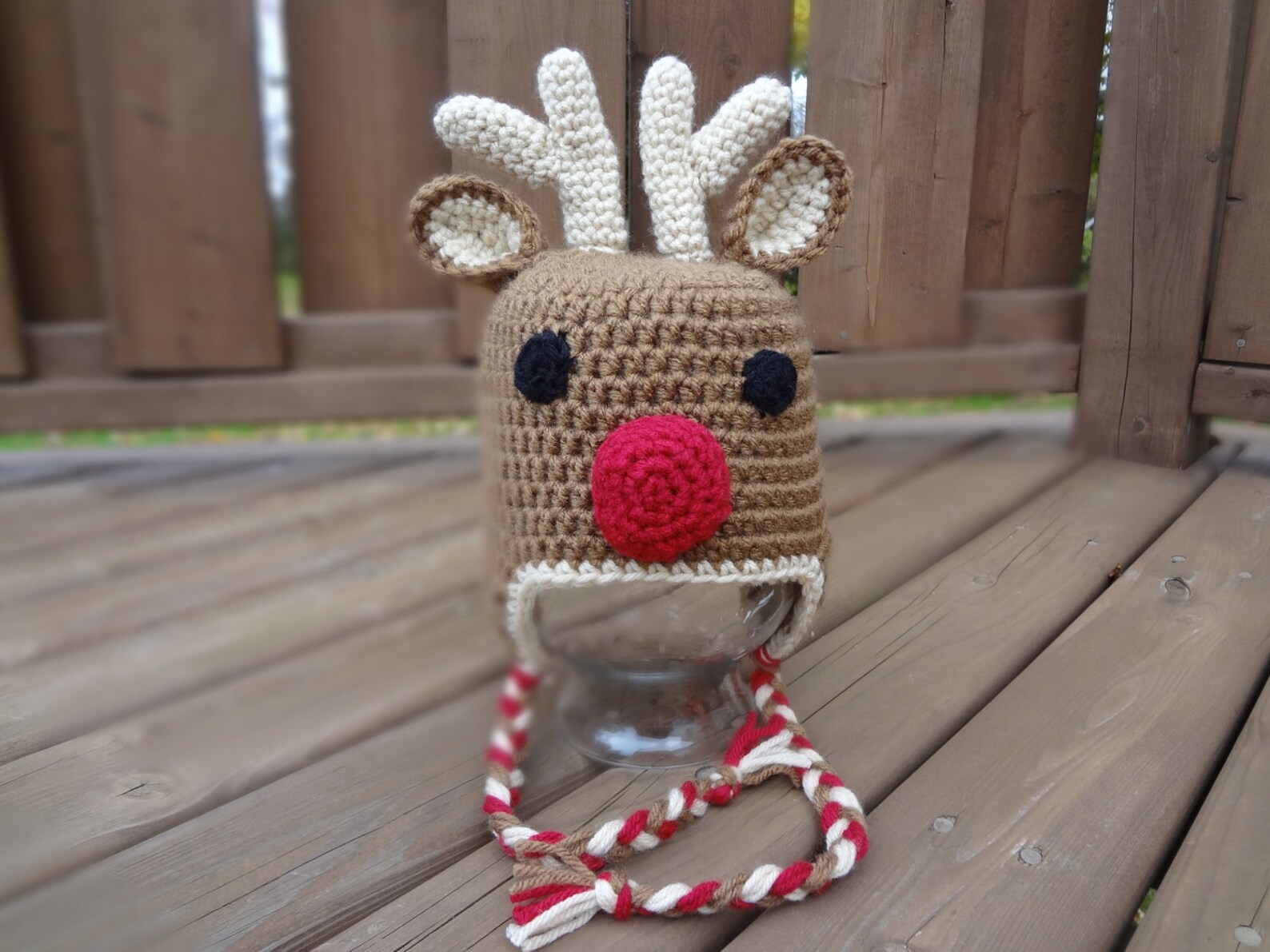 Reindeer Crochet Hat PATTERN, PDF, 7 Sizes, Instant Download - Etsy