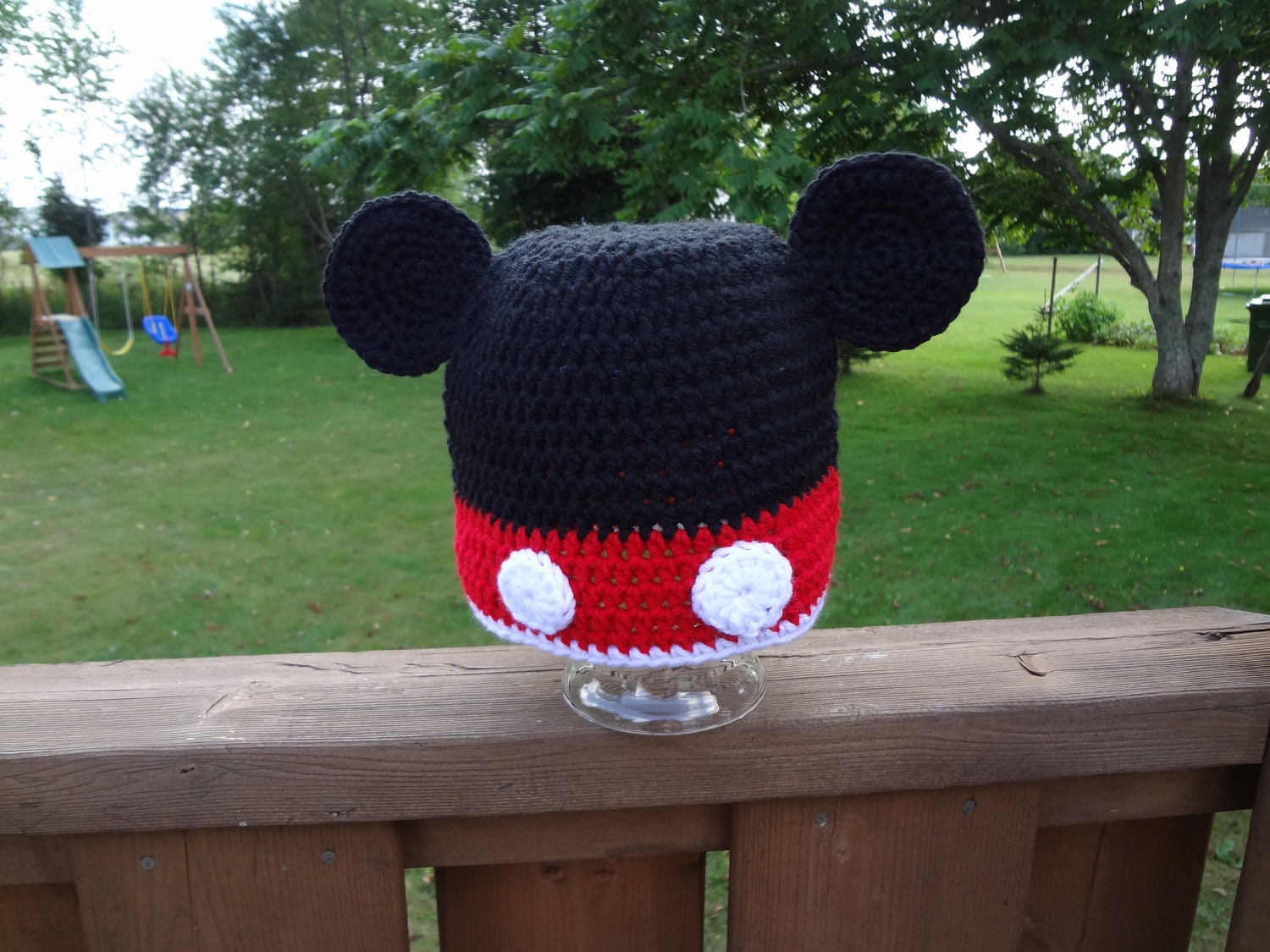 Cartoon Mouse Crochet Hat PATTERN, PDF, 6 Sizes, Instant Download - Etsy