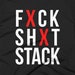 Fxck Shxt Stack Tshirt FREE SHIPPING - Etsy