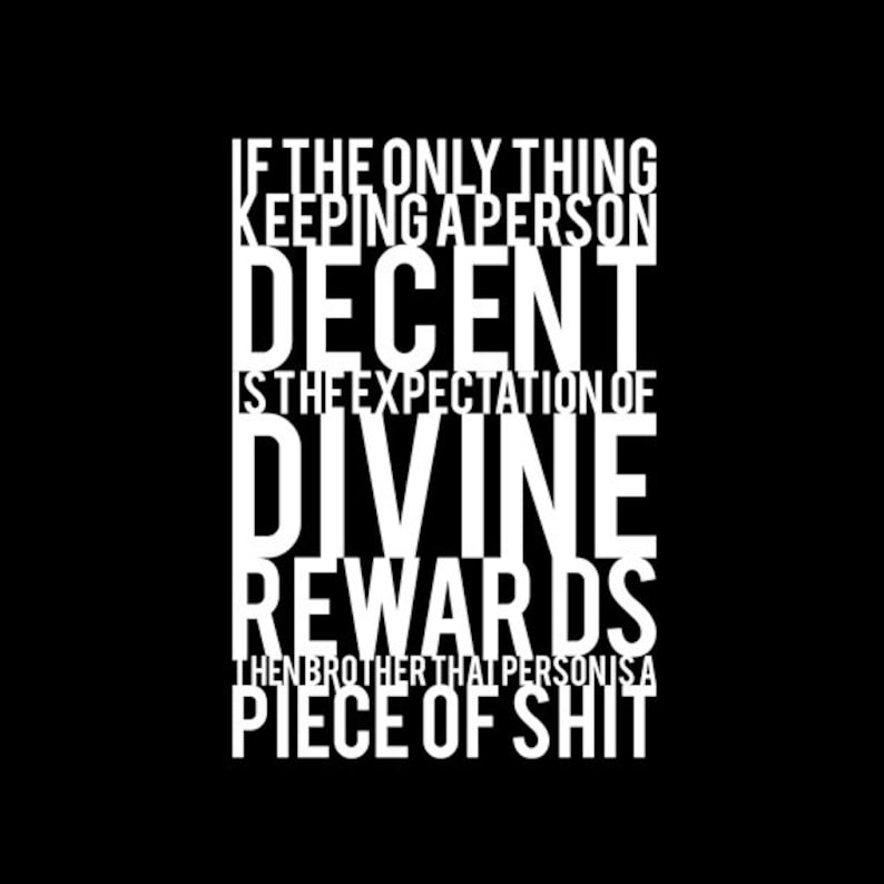 The Expectation of Divine Rewards Colored Tshirt Options - Etsy