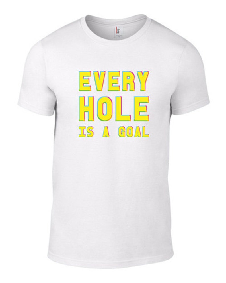 Every Hole is A Goal - White or Gray - Etsy