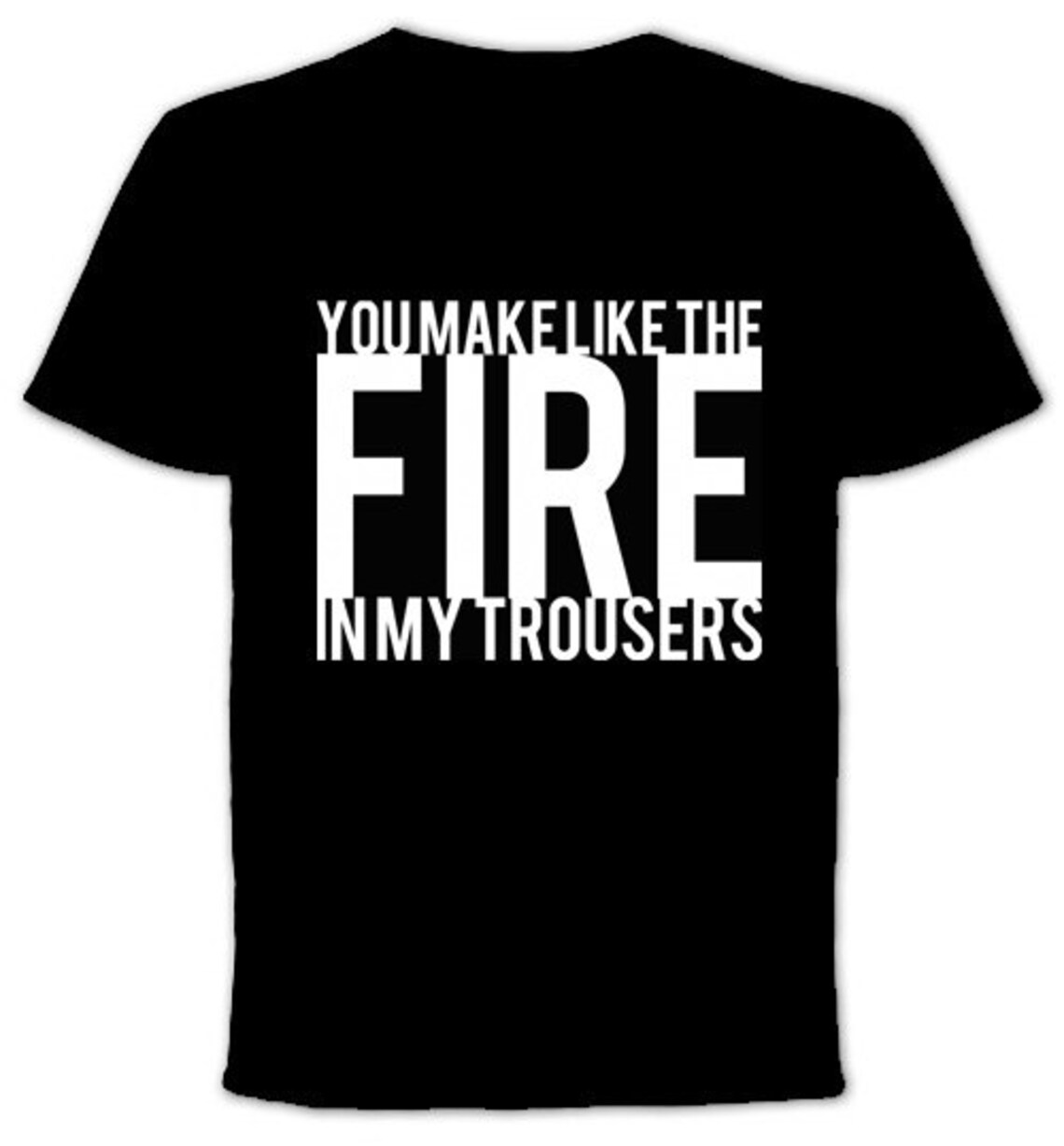 You Make Like the Fire in My Trousers Tshirt FREE SHIPPING - Etsy