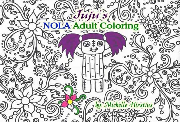 Juju's NOLA Adult Coloring Book - Etsy