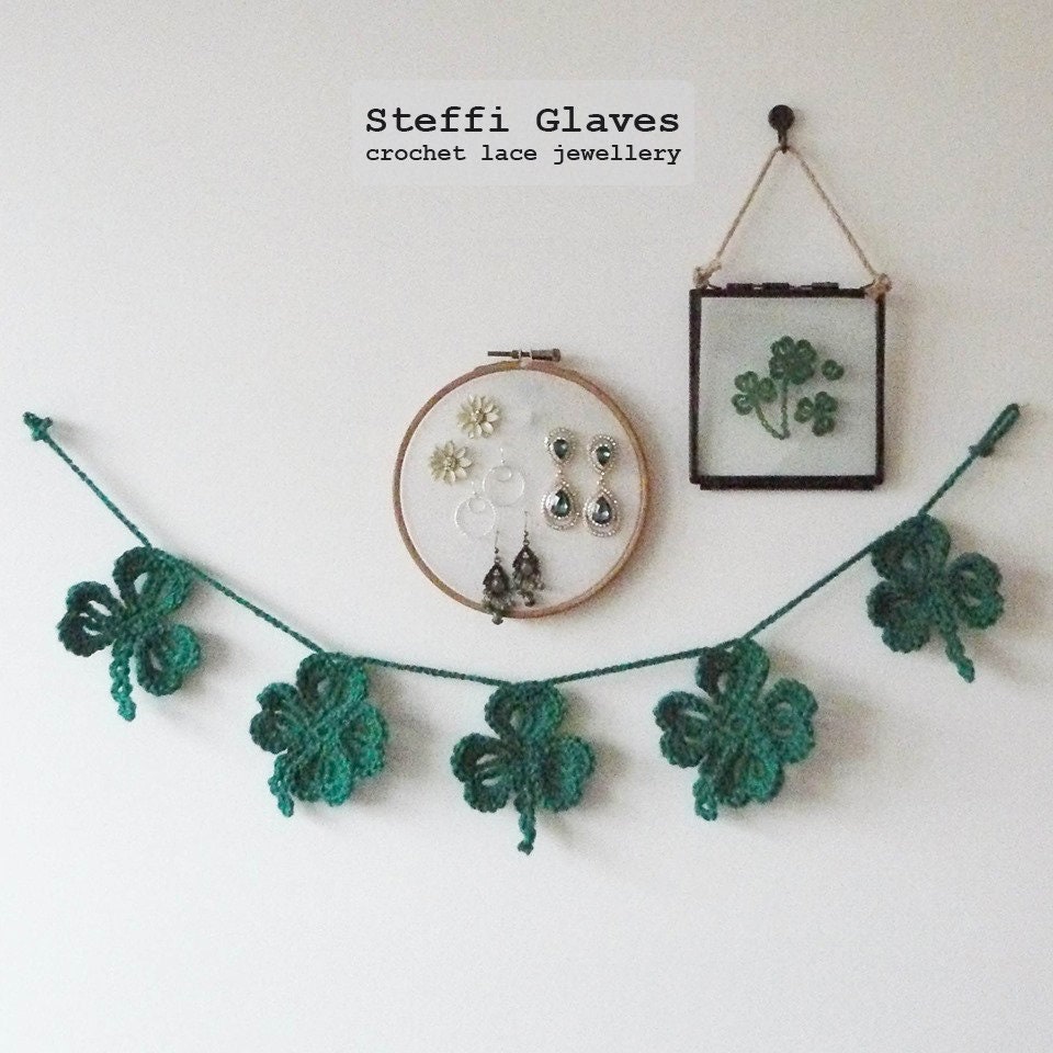 Clover Crochet Pattern Shamrock Crochet Tutorial Clover - Etsy UK